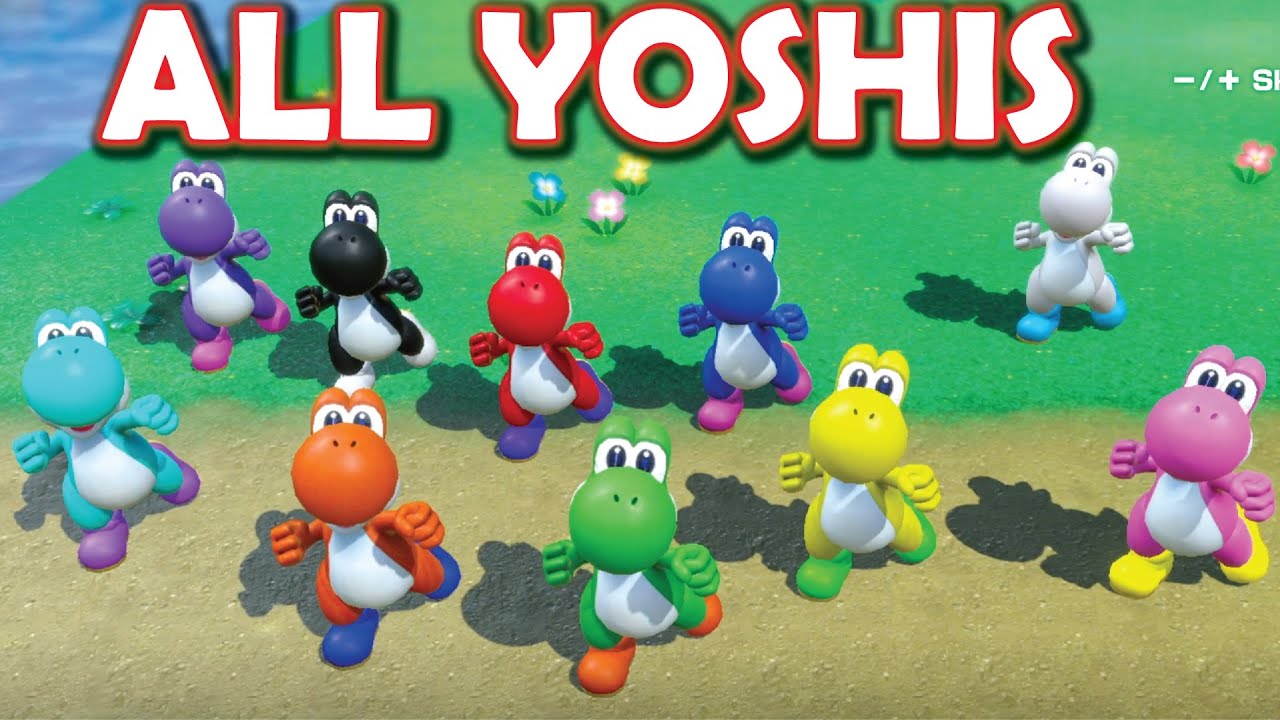 보라색 요시는 무엇을 할 수 있을까? - 게이머 코어